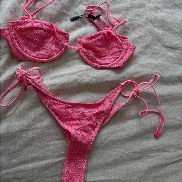 triangl swimwear | Swim | Triangl Pink Bikini | Poshmark